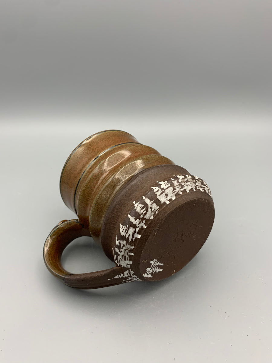 Bubble Mug - Auburn Forest – Rachel Schultz Pottery